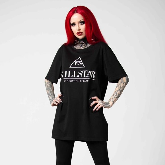 Killstar | Tops | Killstar I See You As Above So Below Tee | Poshmark